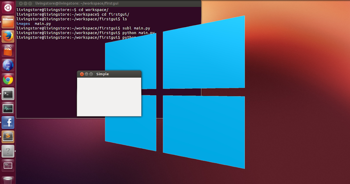 Living Techquest Starting With Python Gui 