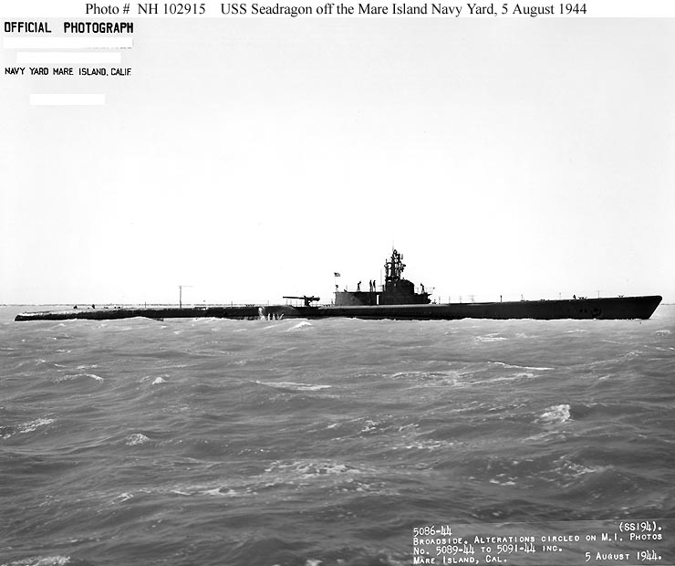 Naval Warfare: USS Seadragon (SS-194)