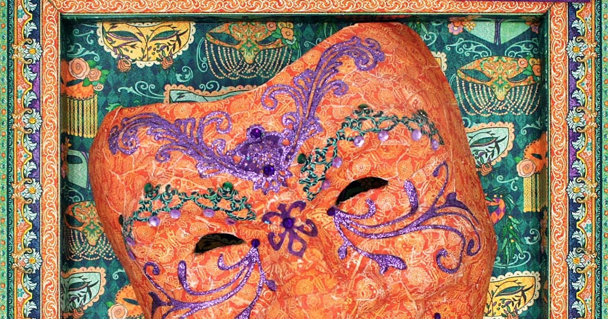 Scrap, Travel, and Bark!: Midnigh Masquerade mask