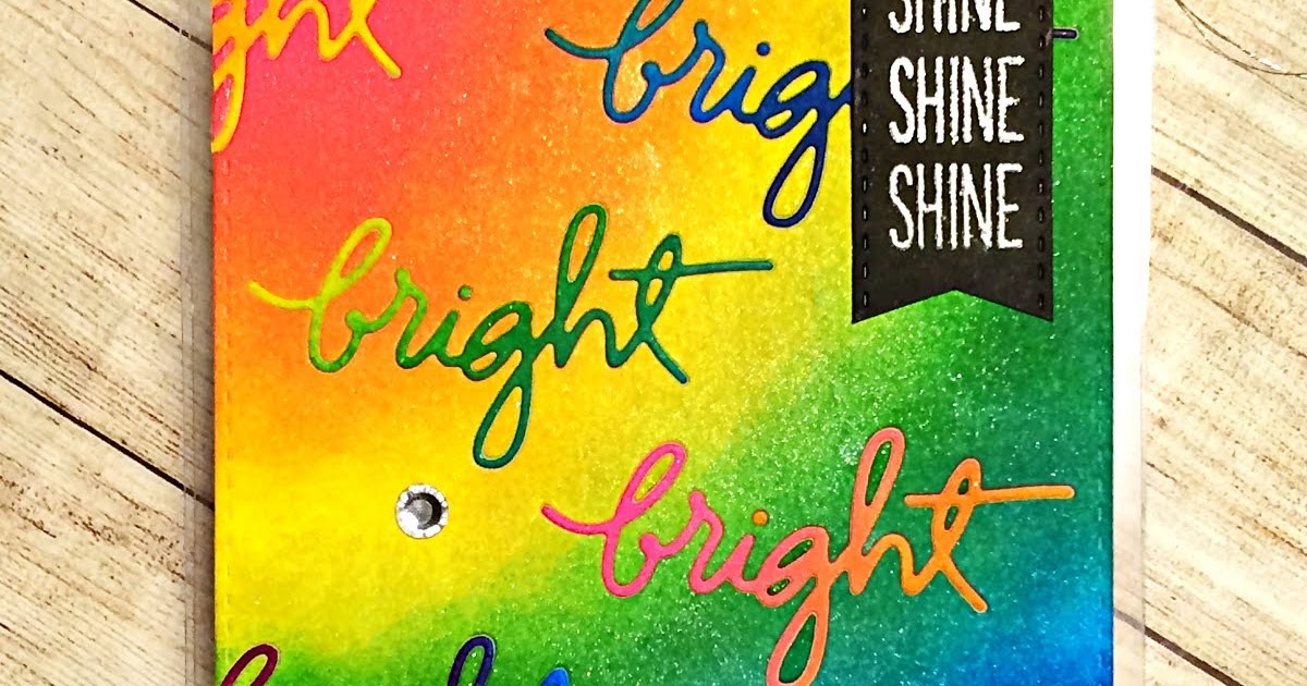 Shine Bright Rainbow Card ft. Essentials by Ellen and Winnie & Walter ...