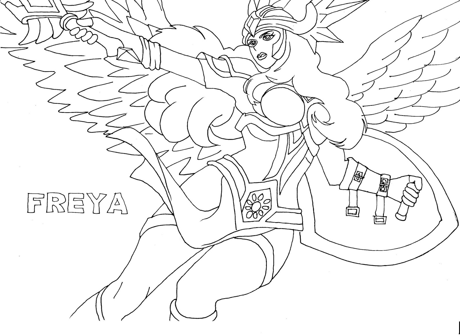 Mobile Legends Coloring Pages Coloring Pages