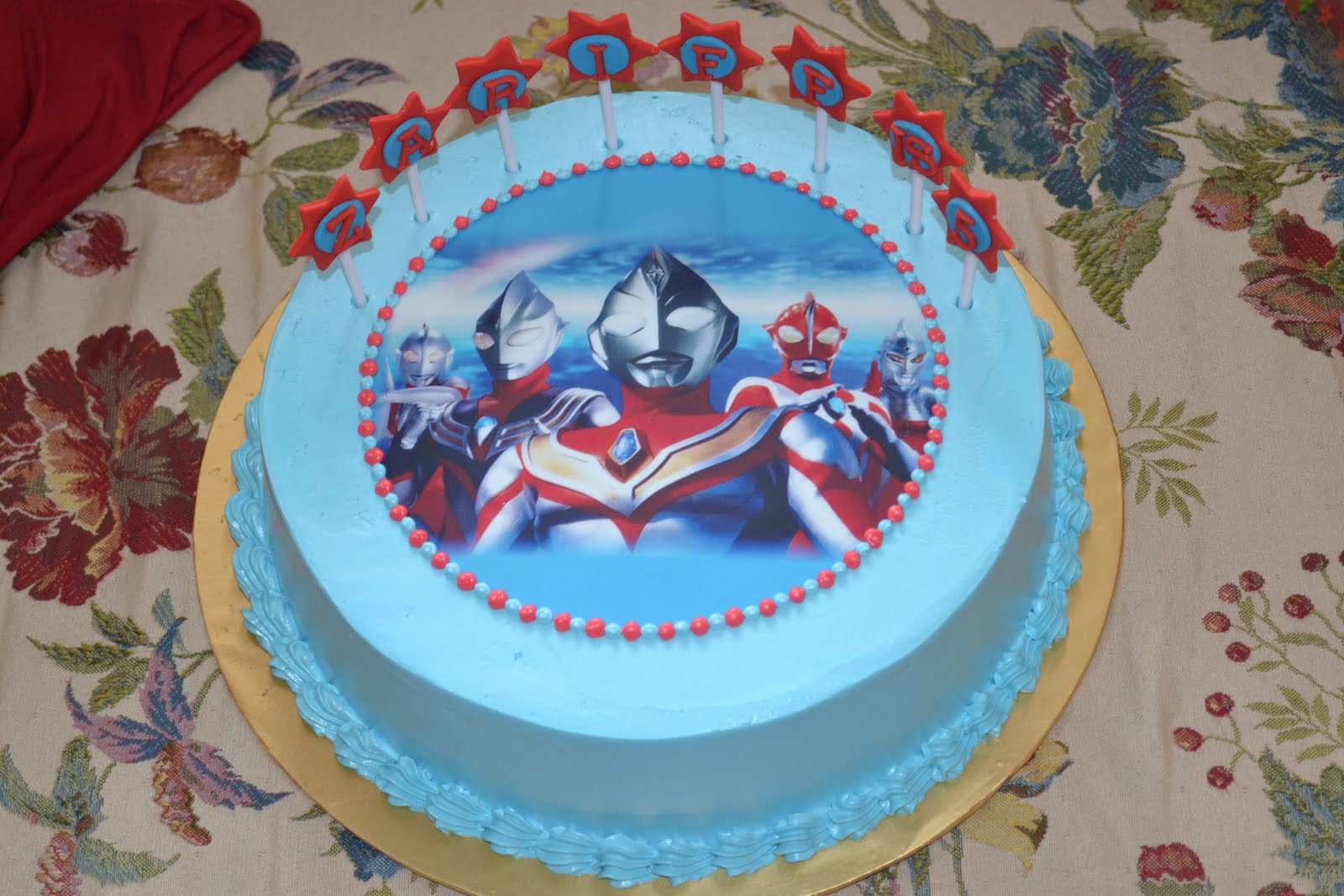 MyPu3 Cake House: Ultraman Edible image cake