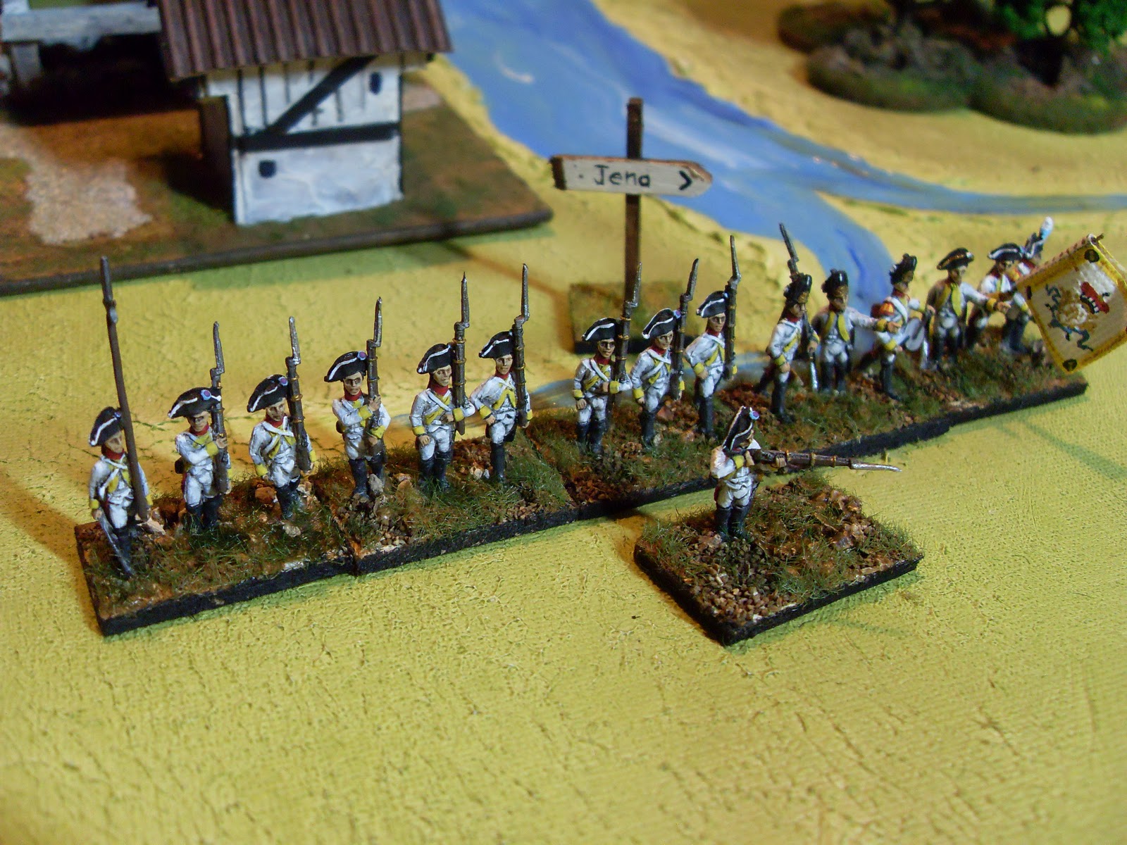 15mm Madness: Saxon Infantry Brigade von Müffling - Jena, 1806