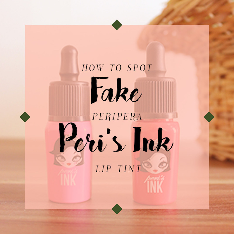 HaloTerong: How to Spot Fake Peripera Peri's Ink Lip Tint