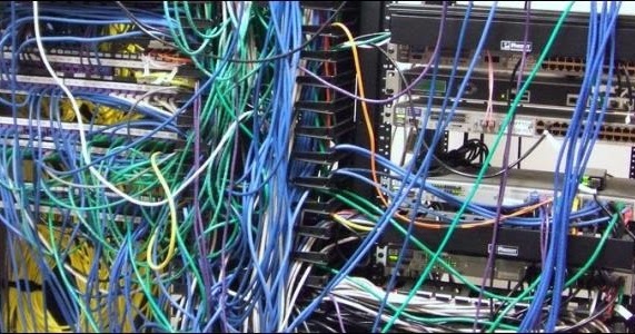 Computer Science and Engineering: Mess of ethernet cables