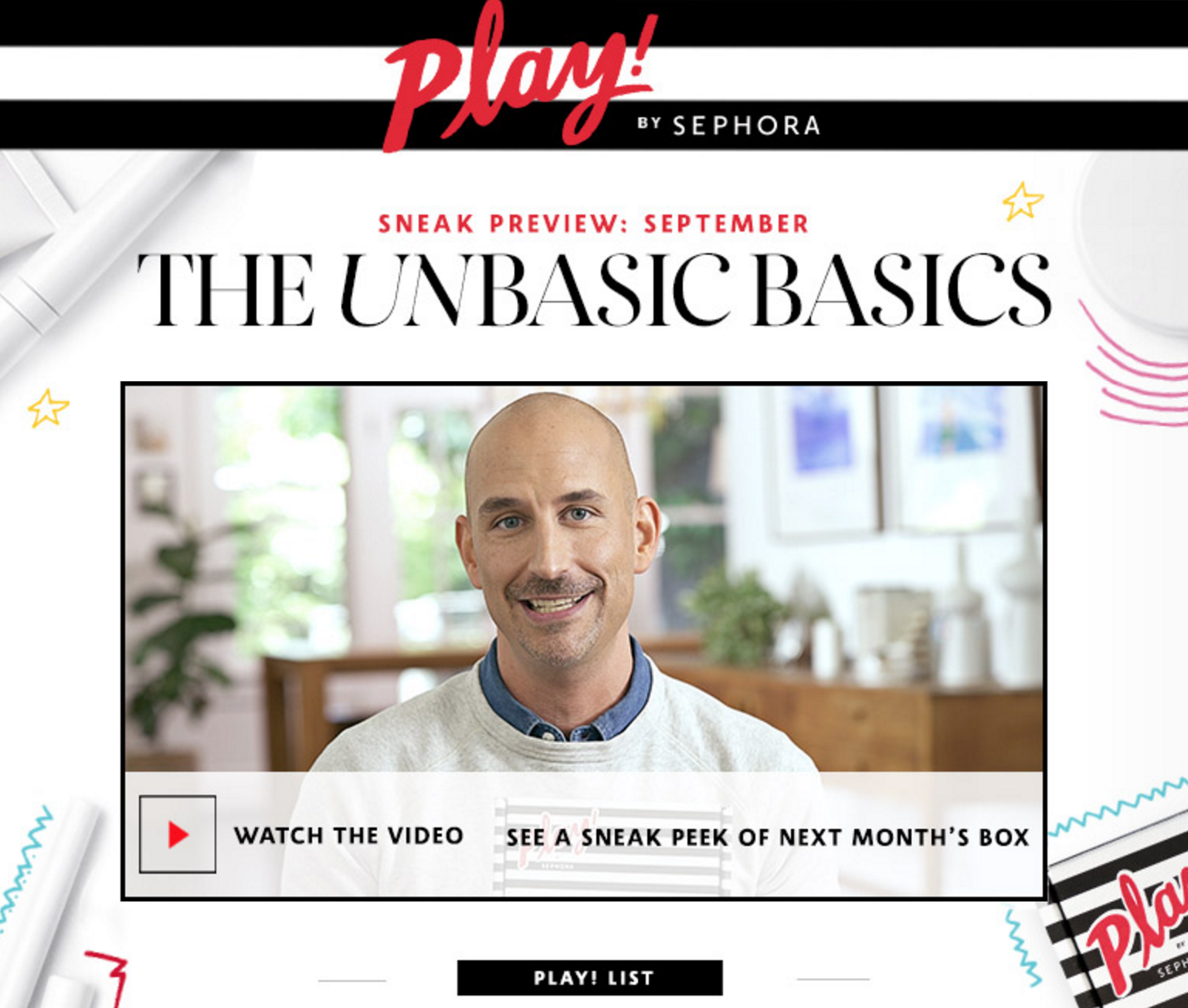 The Beauty RN: Play! by Sephora September Full Spoilers!