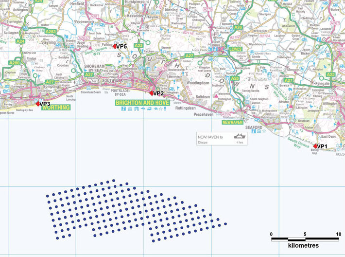 #Brighton Bits: Rampion wind farm progress