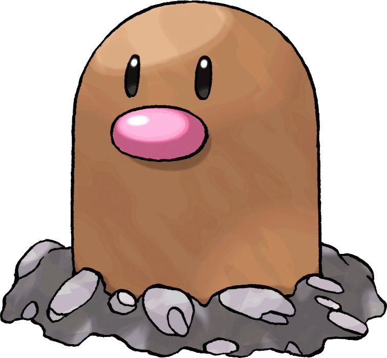 Pokenautas: Diglett e sua evolução Dugtrio