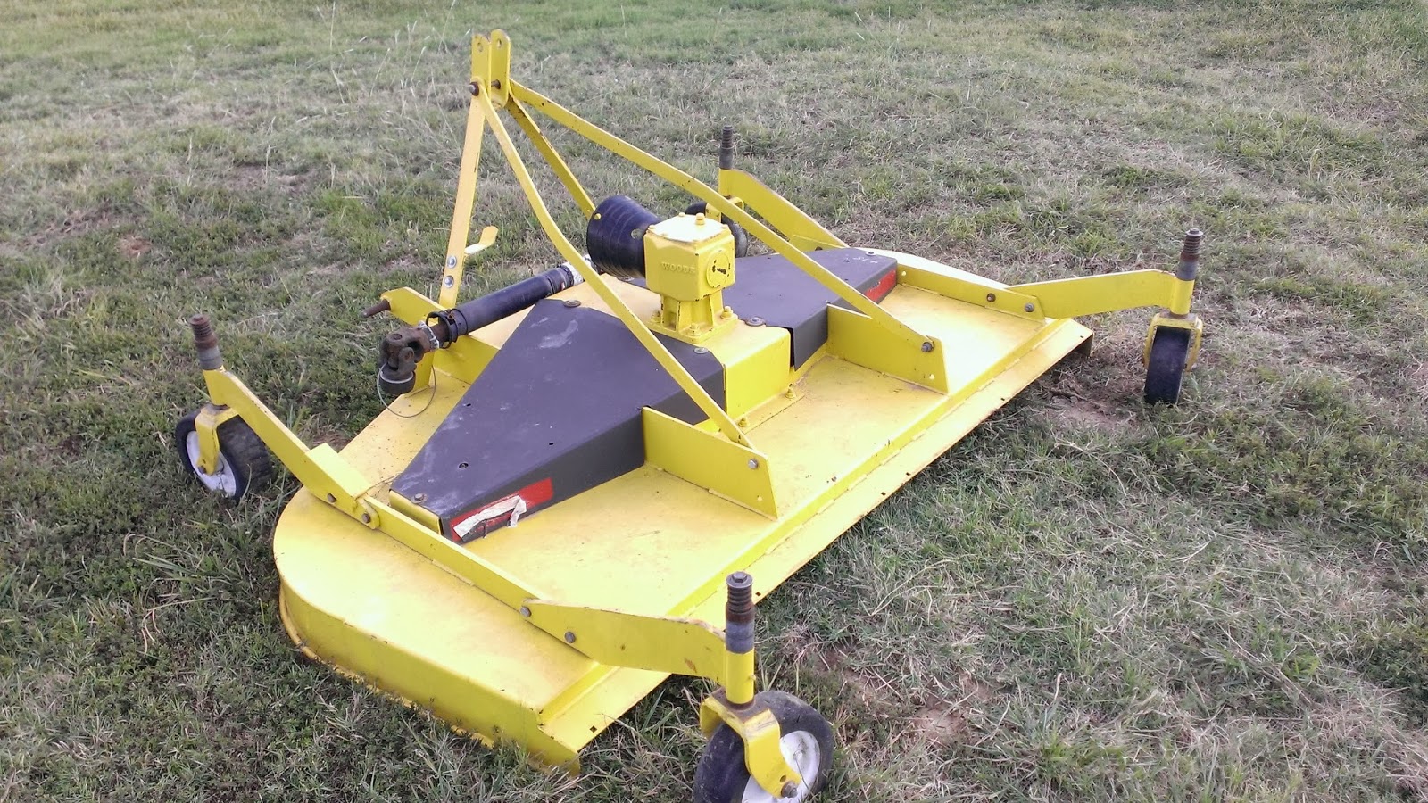 Parking Zone 82: Woods 7 foot Finish Mower For Sale or Trade $1300