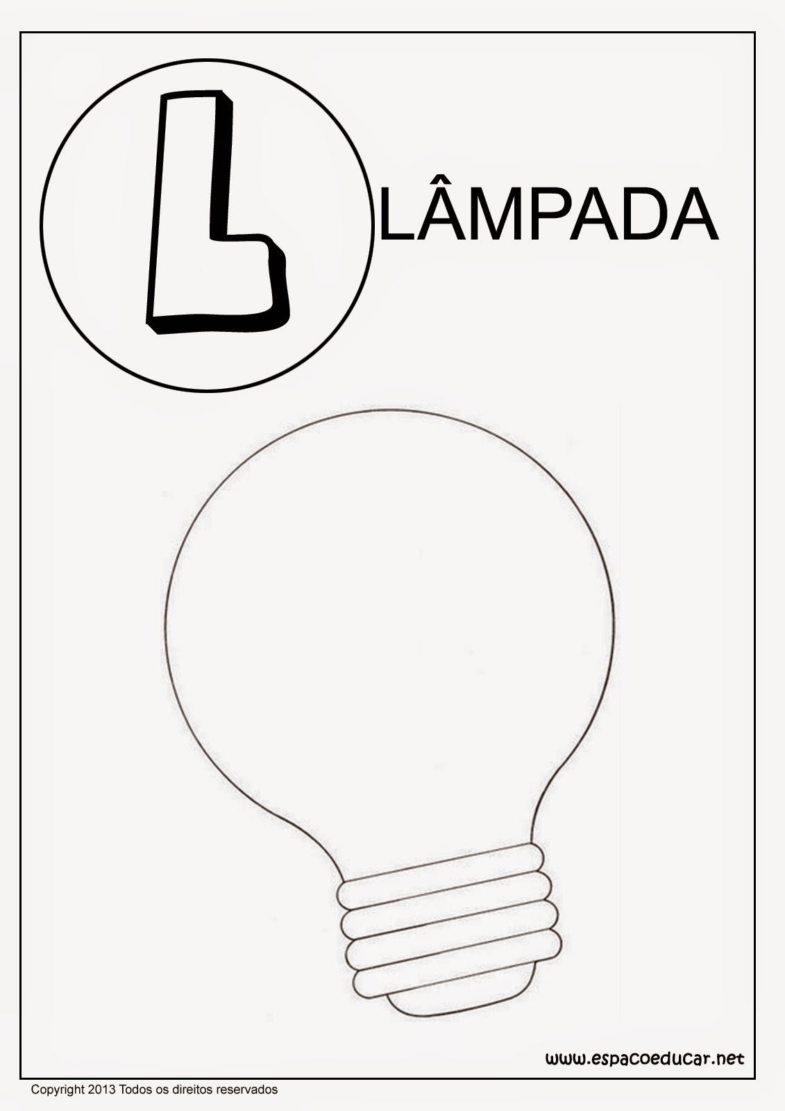 Alfabeto de colorir - Alfabeto para colorir, pintar, imprimir ou fazer ...