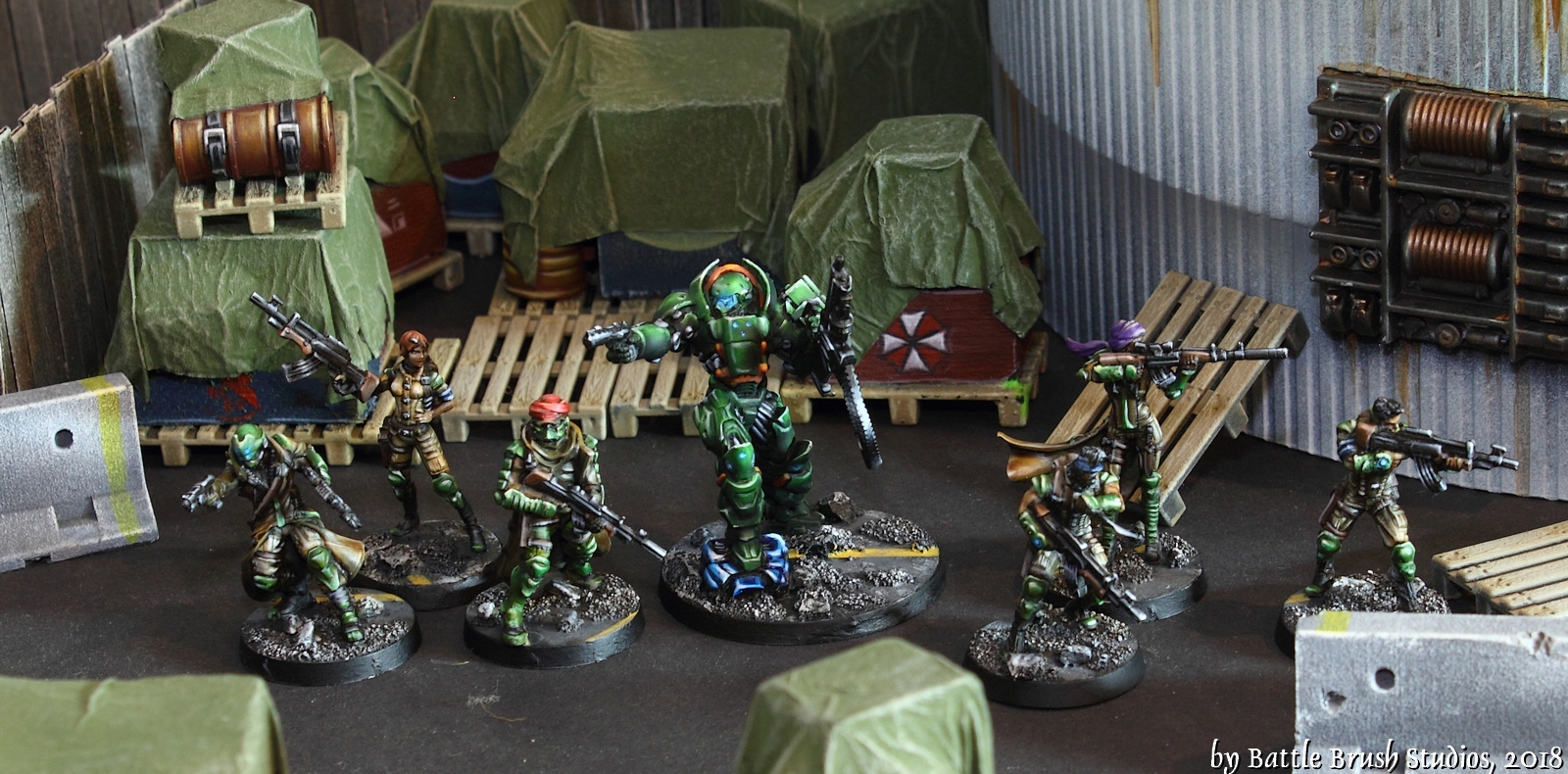 Battle Brush Studios: Showcase: Infinity Haqqislam Army