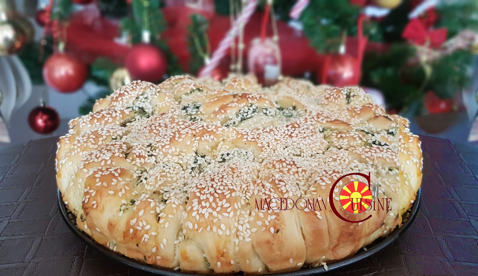 SOFT POGACHA WITH SPINACH AND RICOTTA ~ Macedonian Cuisine