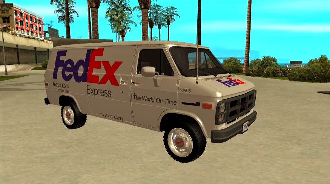 POPO-SPOT: 【REL】 GMC G-1500 FedEx Cargo Van