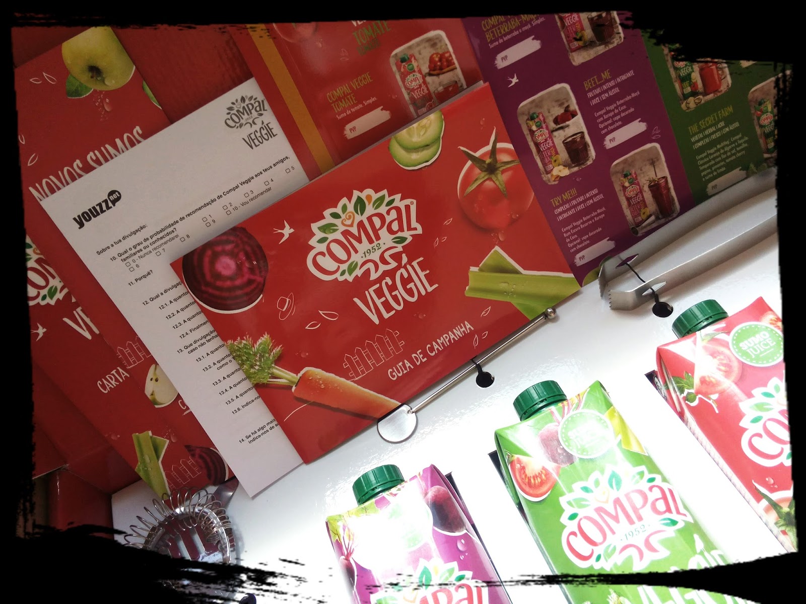 Compal Veggie - vegetais bebíveis! - Et voilà!