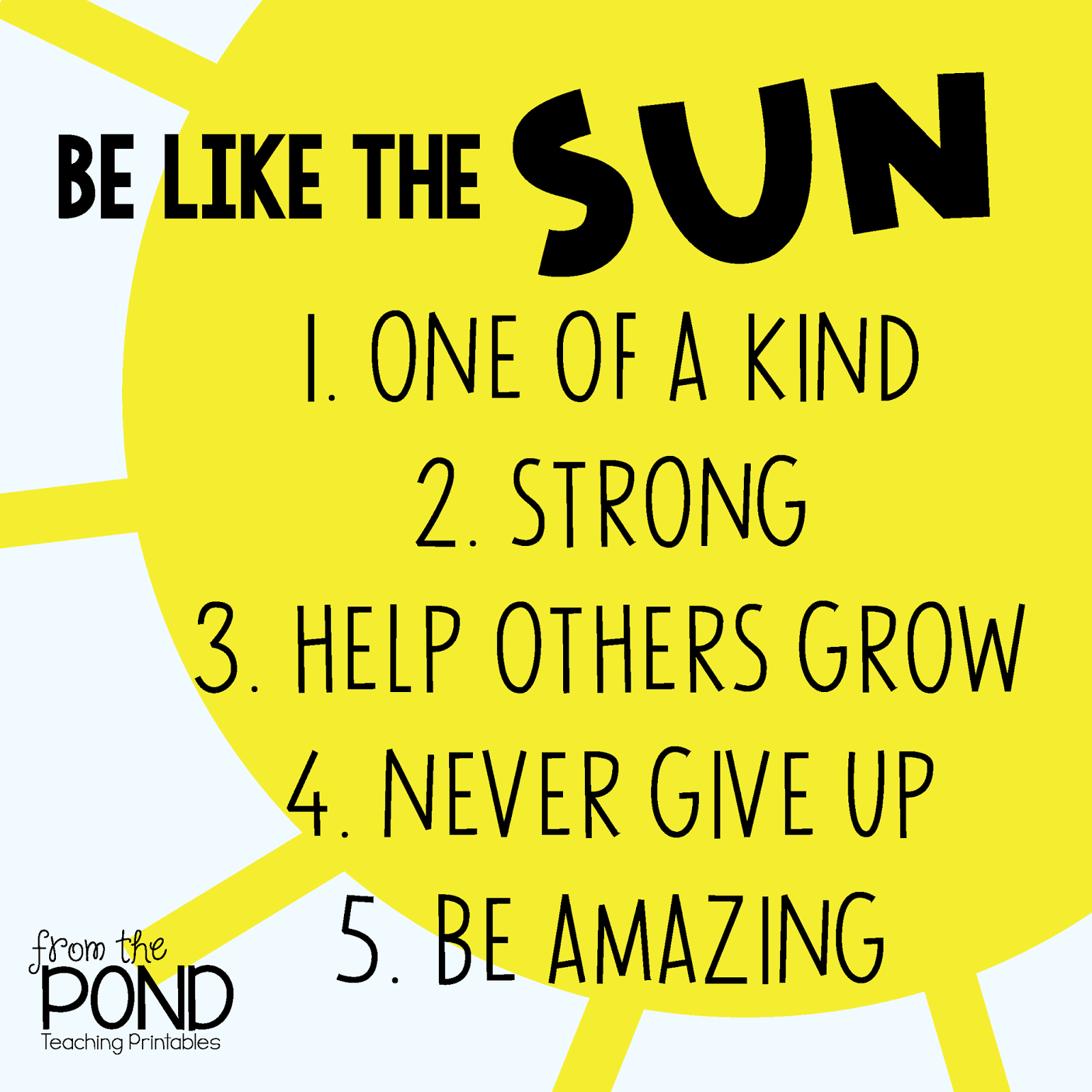 Sunshine Funshine Week | From the Pond