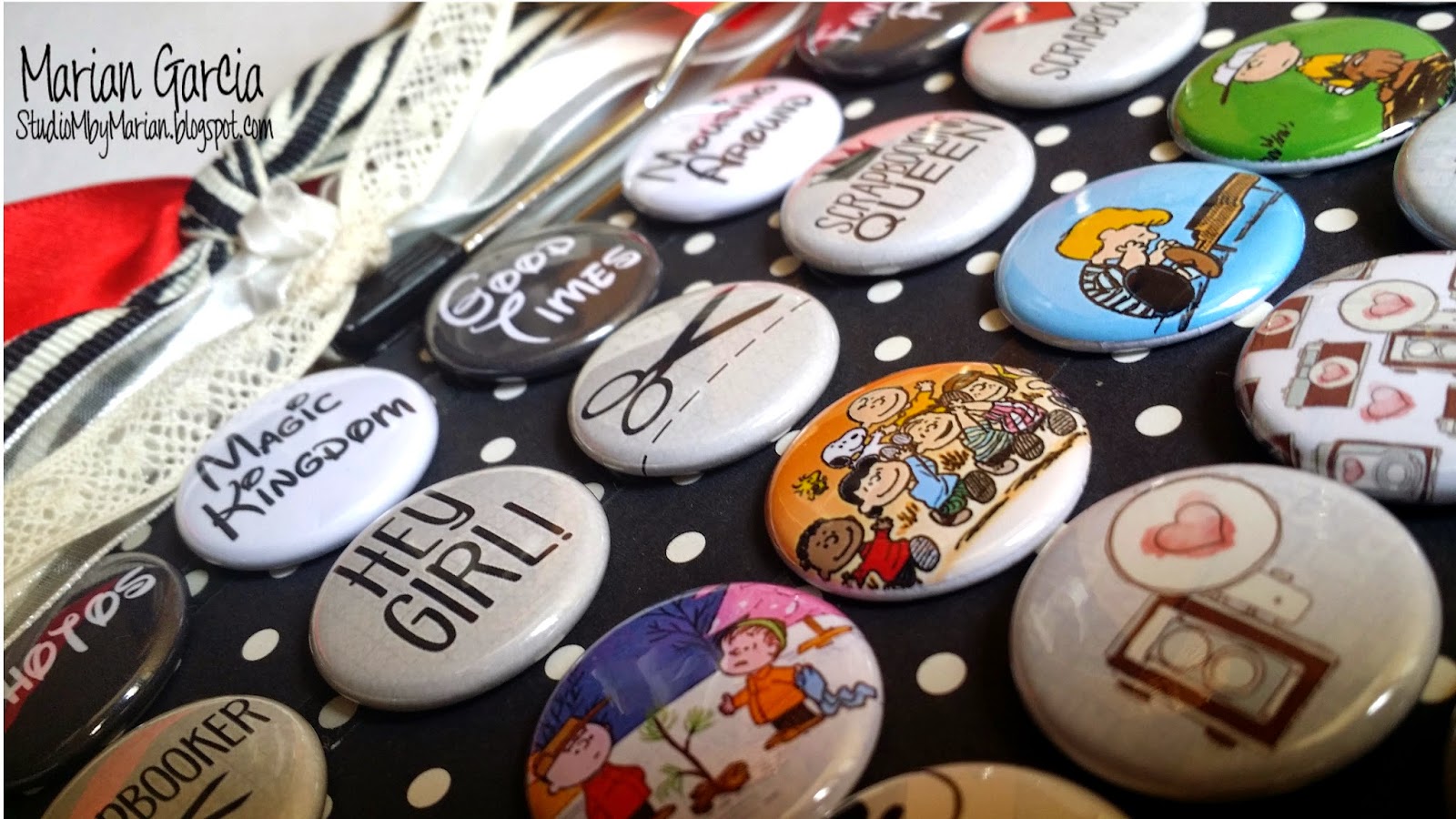 Studio M by Marian: Flair Button Embellishment Organization Clipboard ...