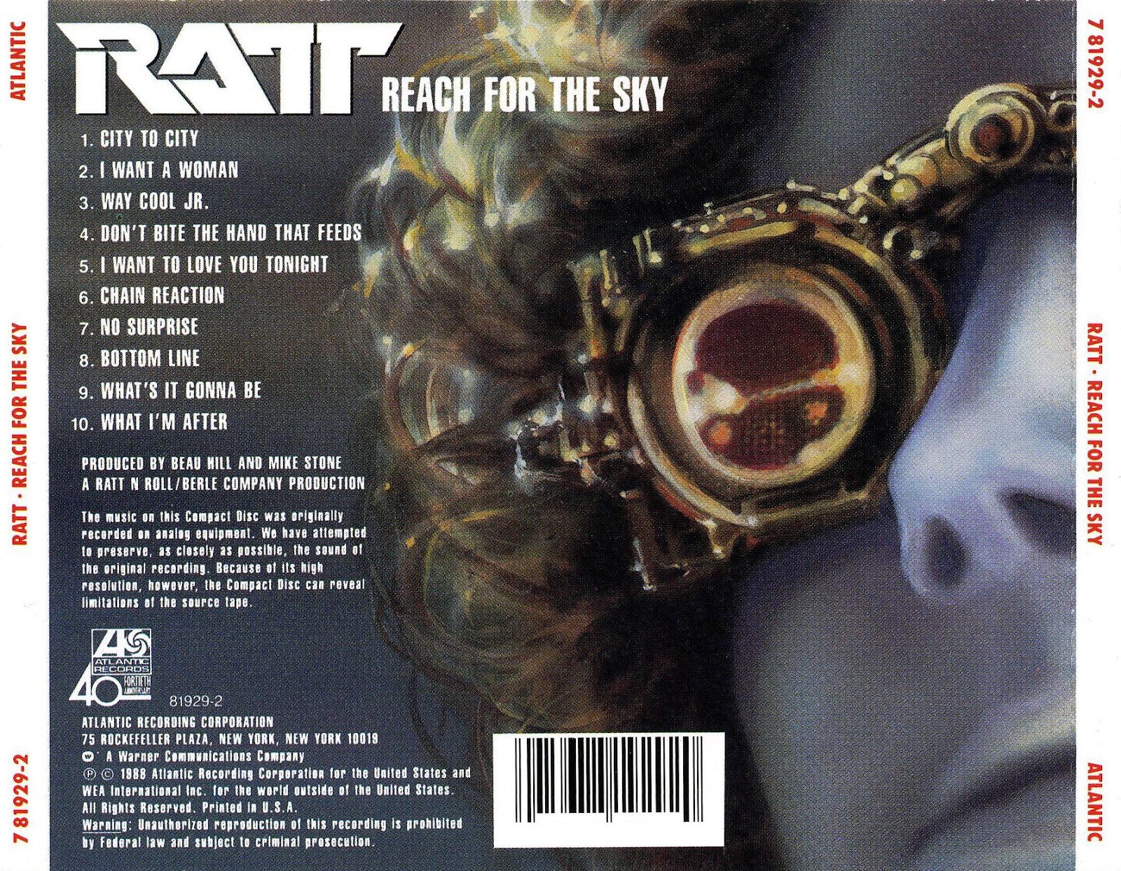 Ratt - Reach For The Sky (1988) ~ mail-4-metal.blogspot