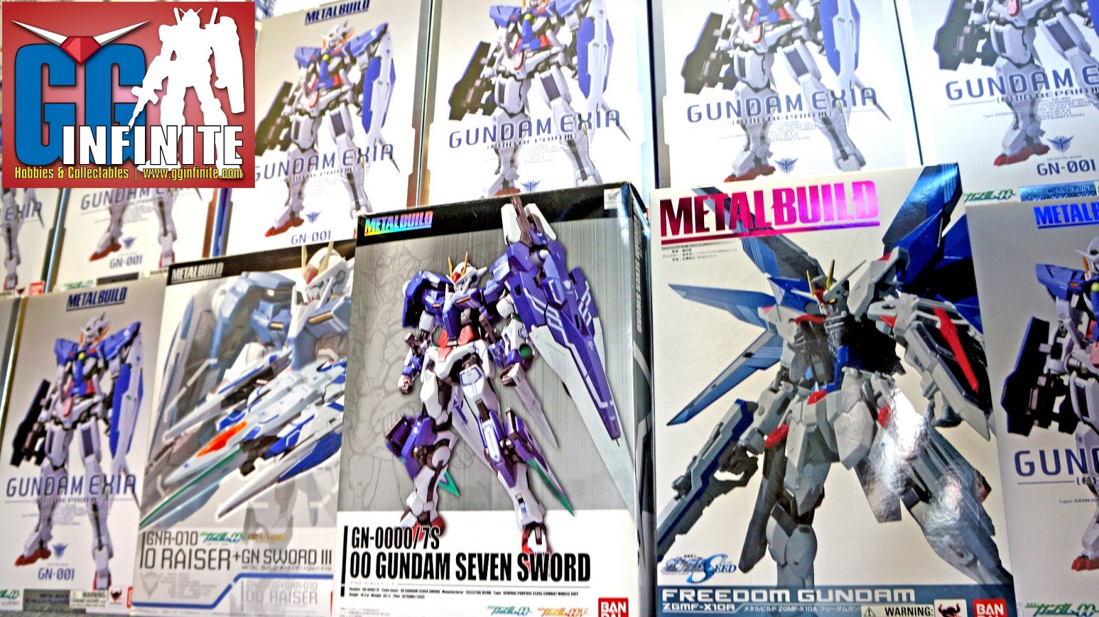 GUNDAM GUY: GG INFINITE: NEWLY ARRIVED ITEMS! METAL BUILD GUNDAM EXIA ...