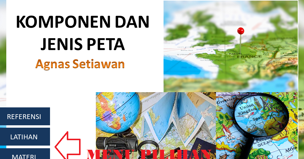 Power Point Interaktif Jenis-Jenis Peta - TKJ