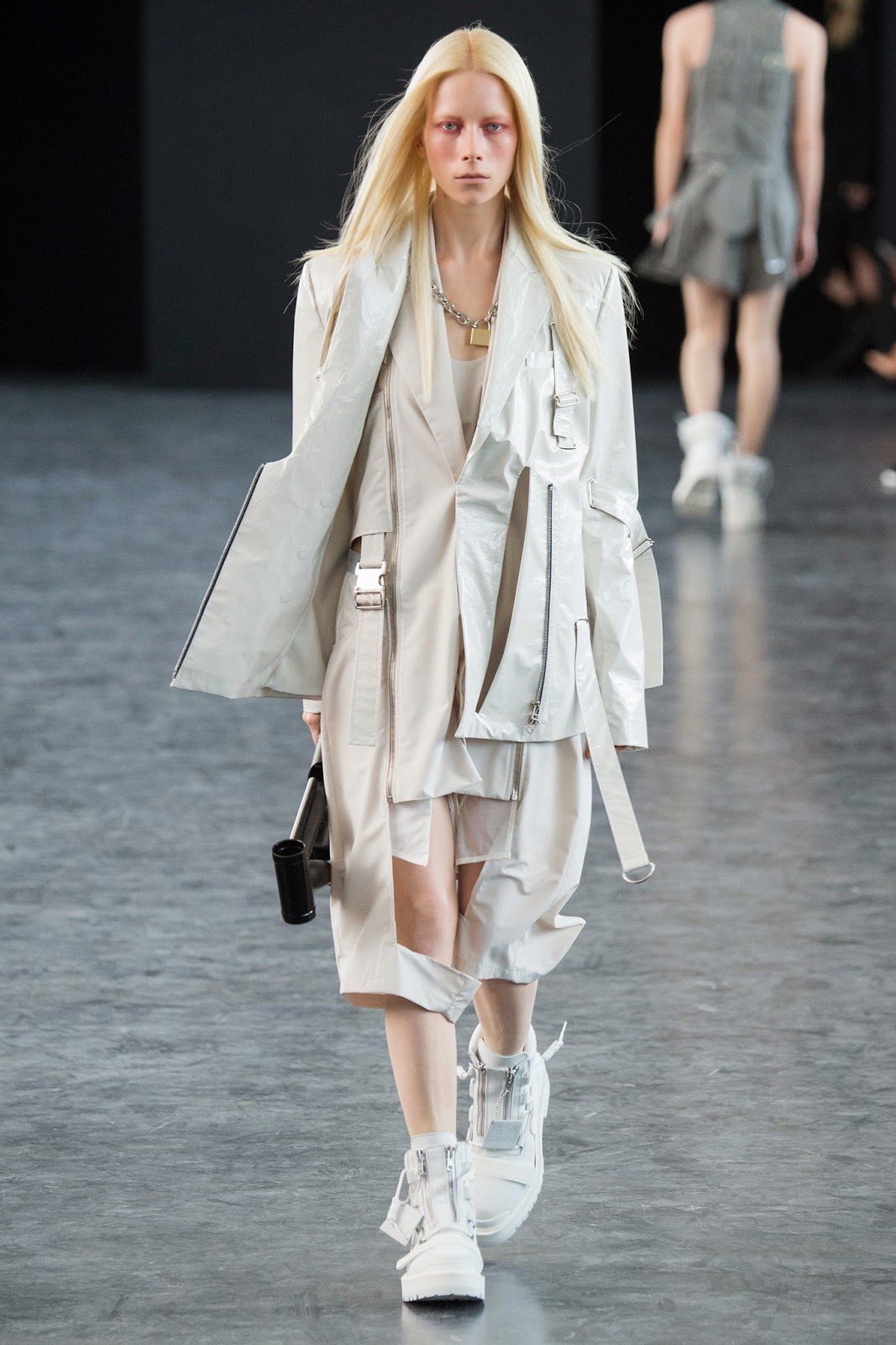 mode models blog: Sam Ypma in Hood by Air Spring 2015 at New York ...