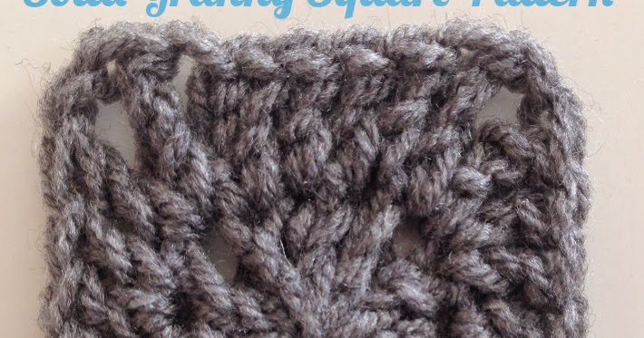 Geek With a Hook: Solid Granny Square Pattern for Pixel Crochet (Left ...