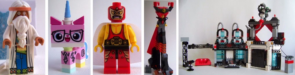 Cavort: LEGO Movie: Lord Business' Evil Lair PARTS REVIEW