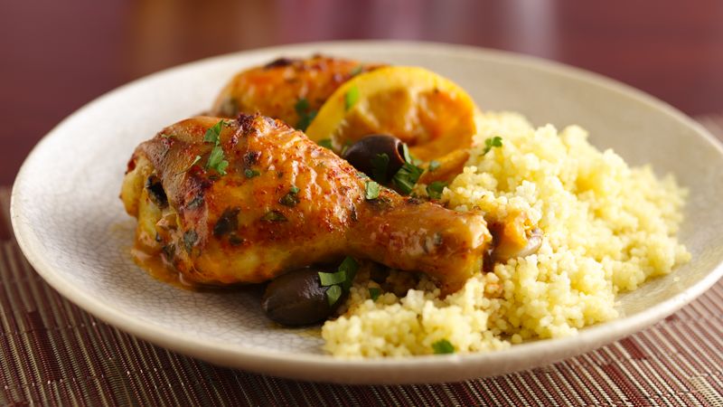 Moroccan Chicken with Olives Recipe | LEBANESE RECIPES