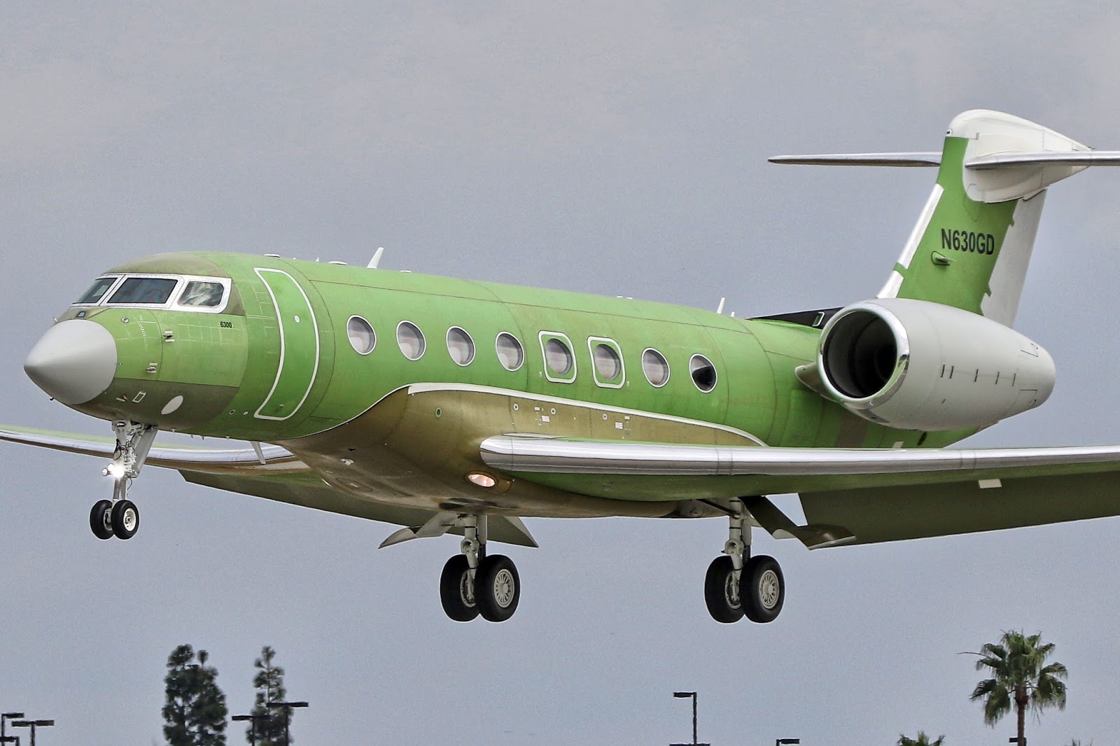 Aero Pacific Flightlines: Gulfstream G650 (c/n 6300) N630GD tbr N476V