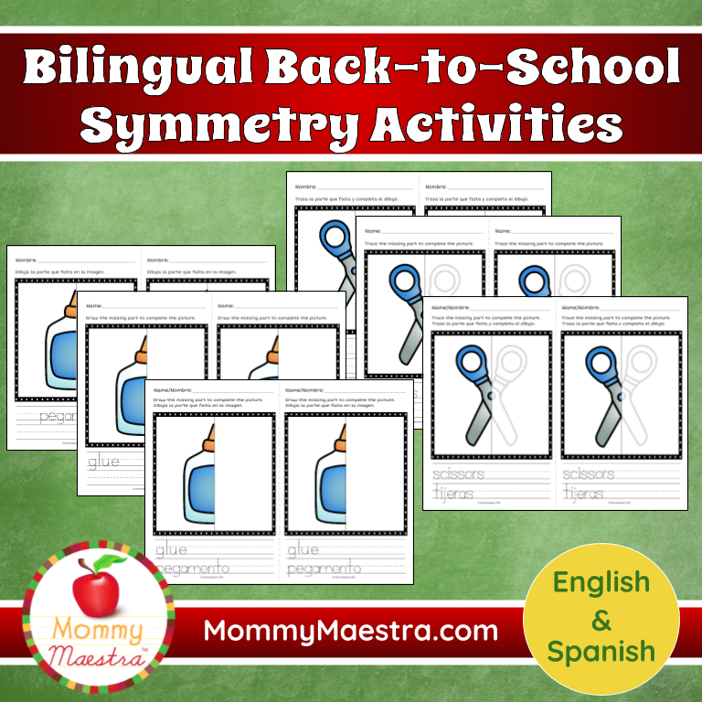 Mommy Maestra: Bilingual Back-to-School Printables