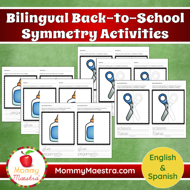 Mommy Maestra: Bilingual Back-to-School Printables