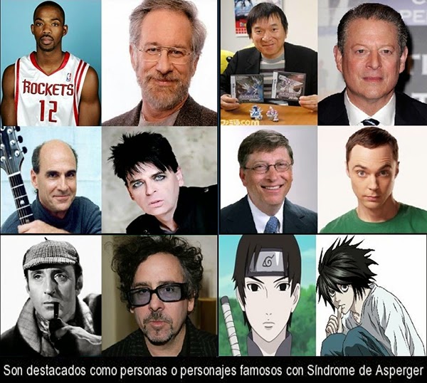 Síndrome De Asperger Famosos / Síndrome de Asperger e os maiores gênios ...