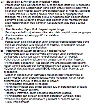 Prudential Life Insurance: Medical Card : Pruflexi Med - Pelan ...