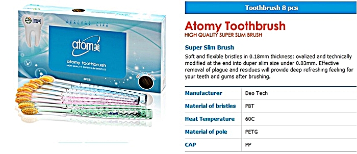 Micsha B.H Vanity Case: Atomy Compact Toothbrush Review