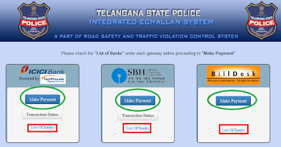 Hyderabad Traffic e challan | Status and Pay Traffic E-Challan Online ...