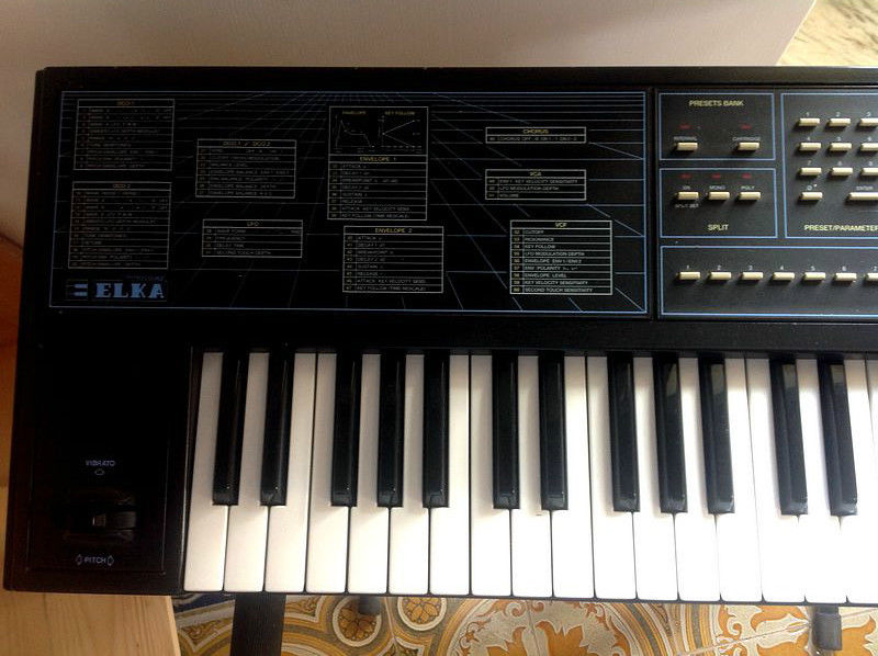 MATRIXSYNTH: ELKA EK-22 Analog Synthesizer 1986 Demo