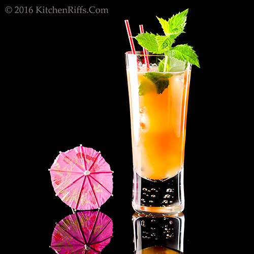 Kitchen Riffs: The Paradise Cooler Cocktail
