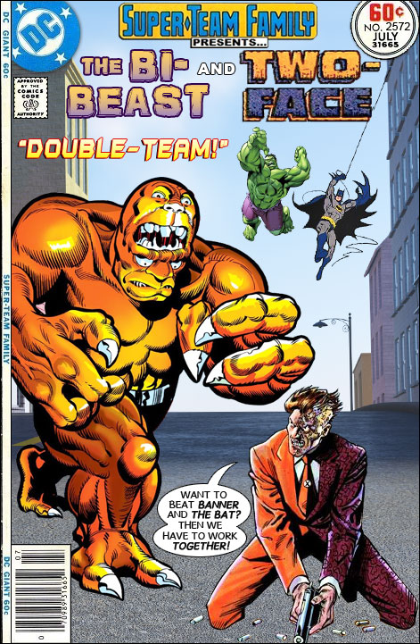 Super-Team Family: The Lost Issues!: The Bi-Beast and Two-Face