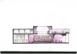 DAB510 Architectural Design 5: Final Section Drawing