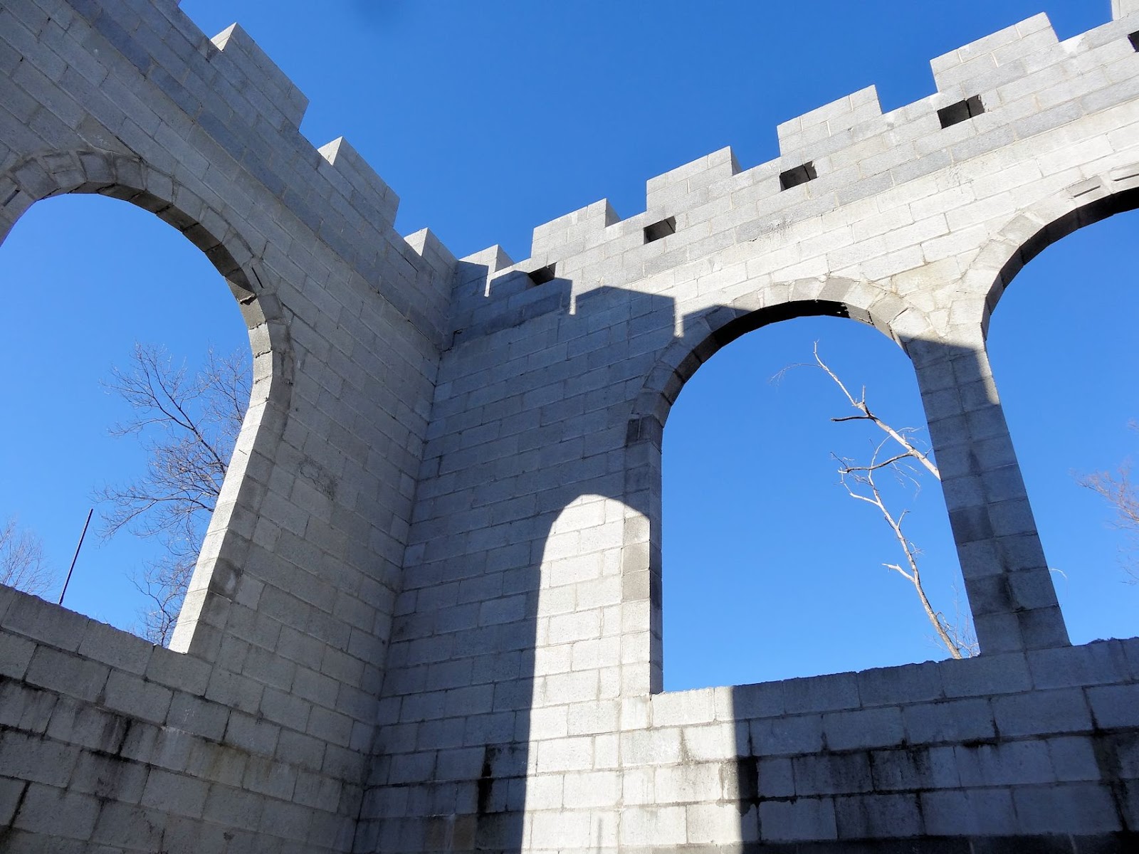 Femme au foyer: Château du Upstate, or a castle in the Blue Ridge