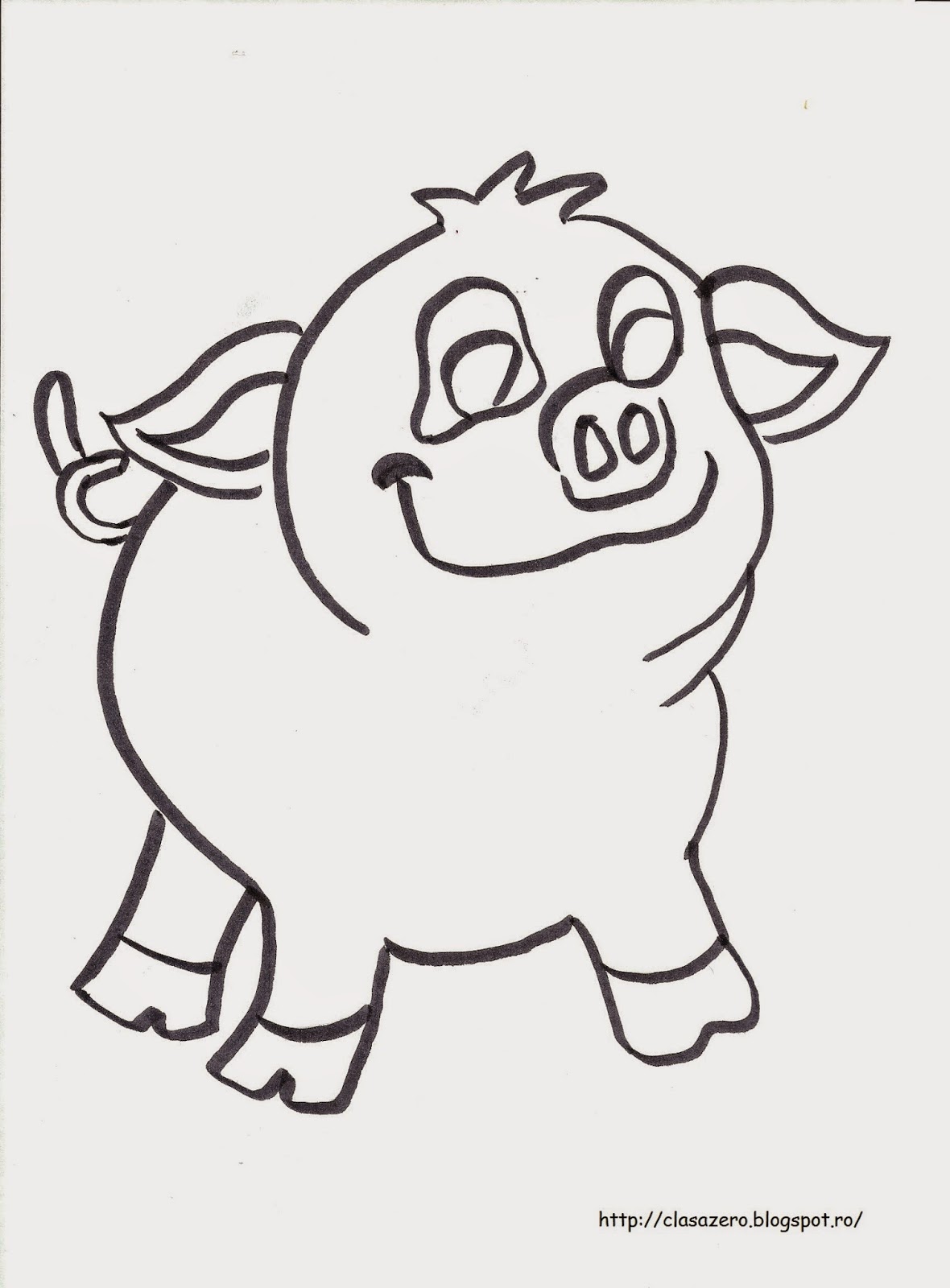 Clasa pregatitoare: Pagini de colorat