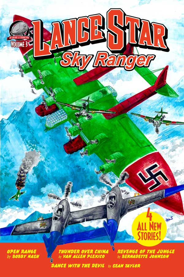 ALL PULP: Lance Star: Sky Ranger Volume 3 Launch Interview: Rob Davis