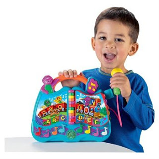 Bebekidsworld: Barney Singing Alphabet Songbook ( karaoke Barney )