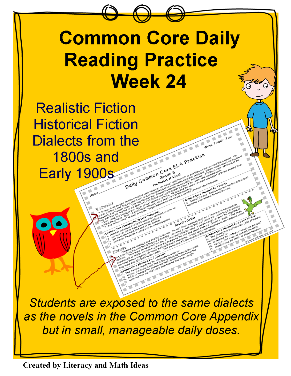 Literacy & Math Ideas: Making Common Core Text Complexity Less Scary