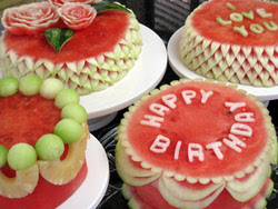 Placeres al paladar: Pastel de Sandía (Fruit Cake)