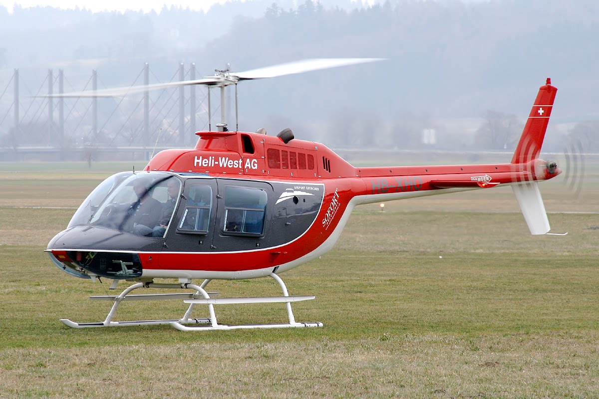 Eastwings: Agusta-Bell 206B Jet Ranger * Heli-West AG * HB-XHO