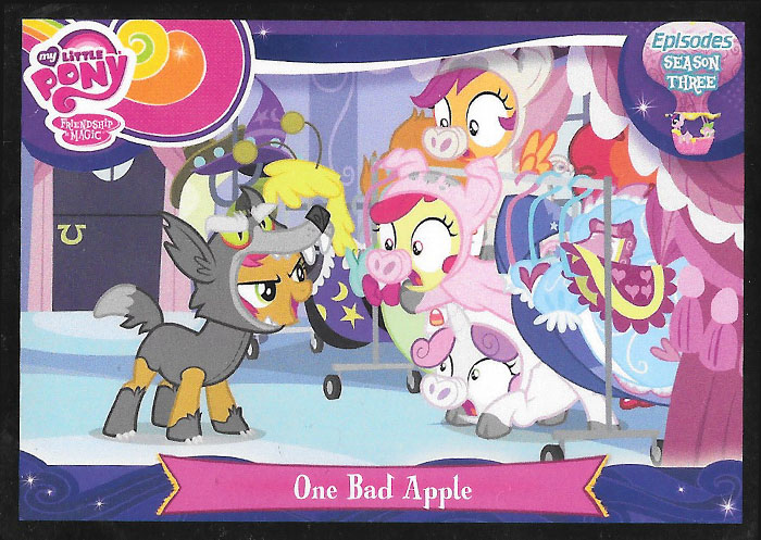My Little Pony One Bad Apple Series 3 Trading Card | MLP Merch