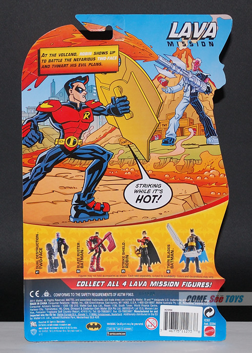 Come, See Toys: Batman Power Attack Strike Shield Robin