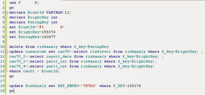 賈斯汀:it技術隨手筆記 Sql Server T Sql 出現必須宣告純量變數的警告訊息