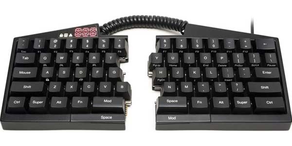 Unik....Keyboard PC Ini Bisa Dibagi Dua - heboh