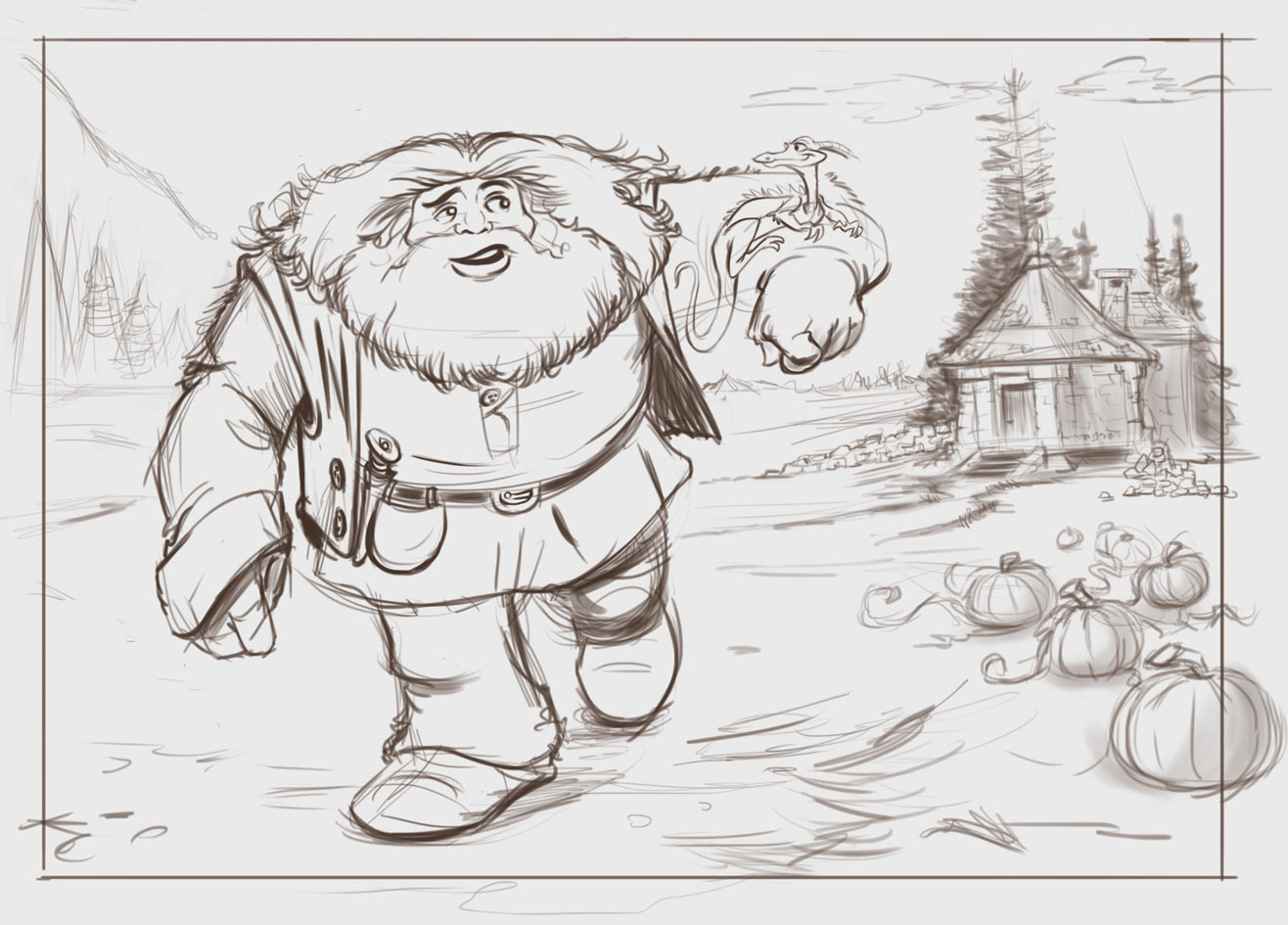 HandSum Studios: Hagrid